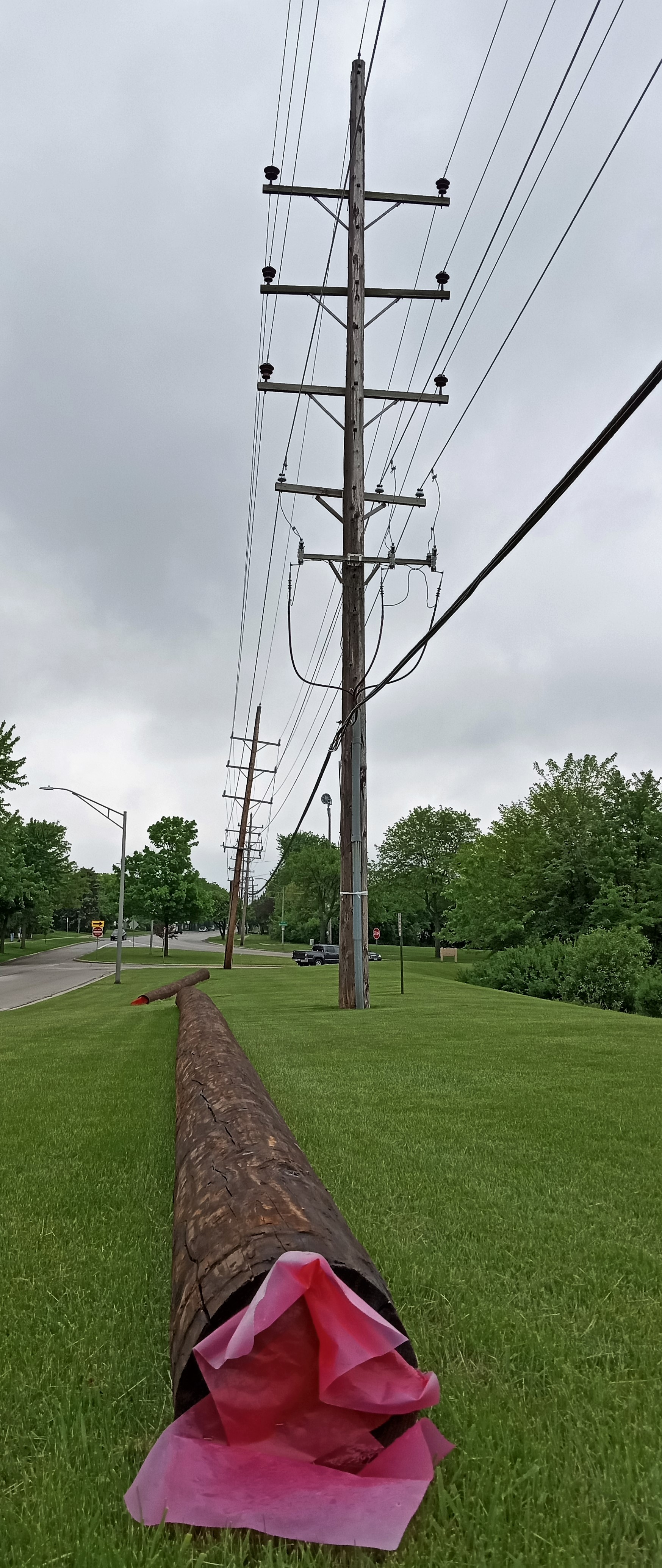 A visible reminder of above-ground (and buried) power lines | Legally ...