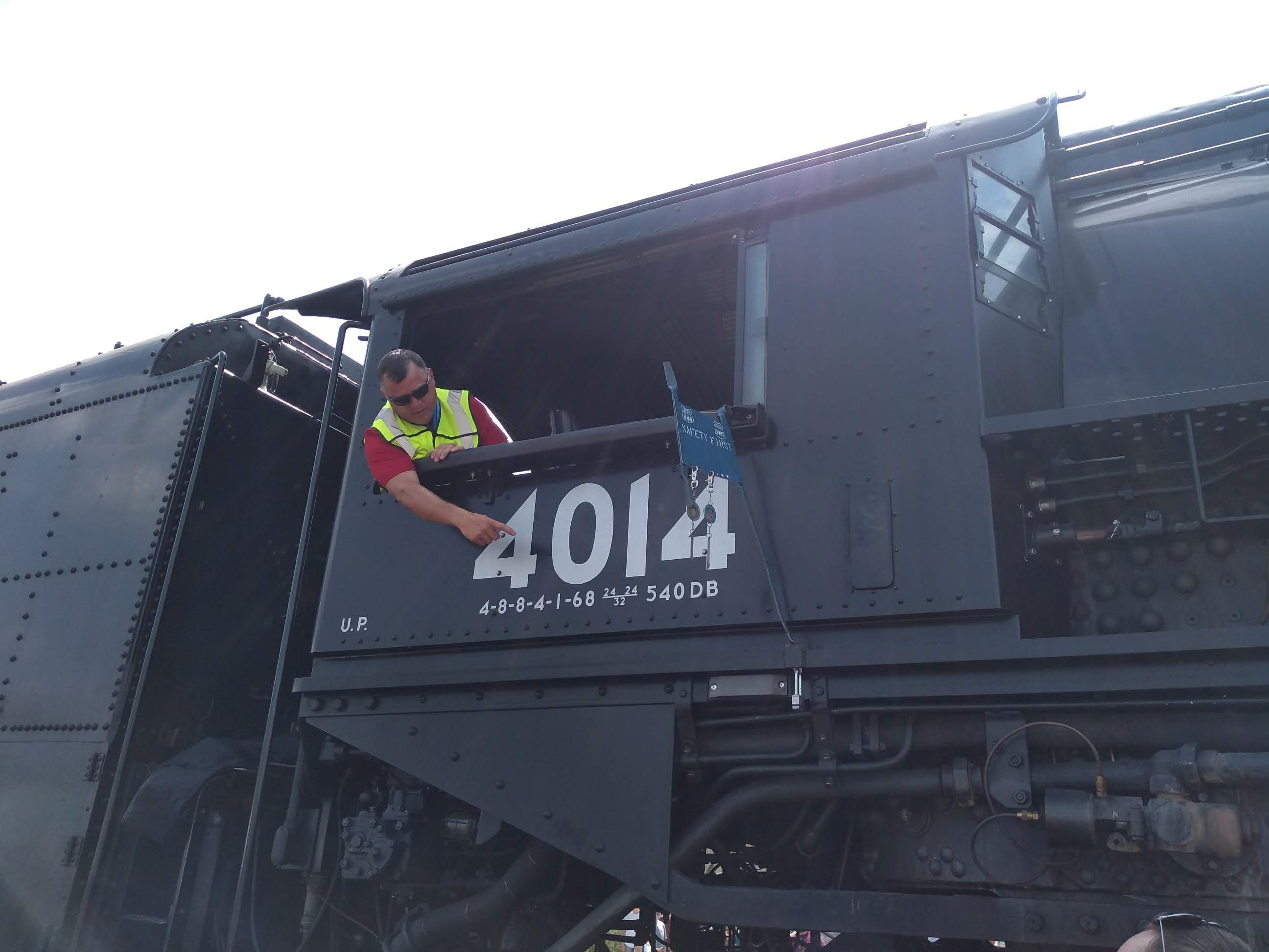 Seeing a steam locomotive roll through suburbs created by such vehicles ...